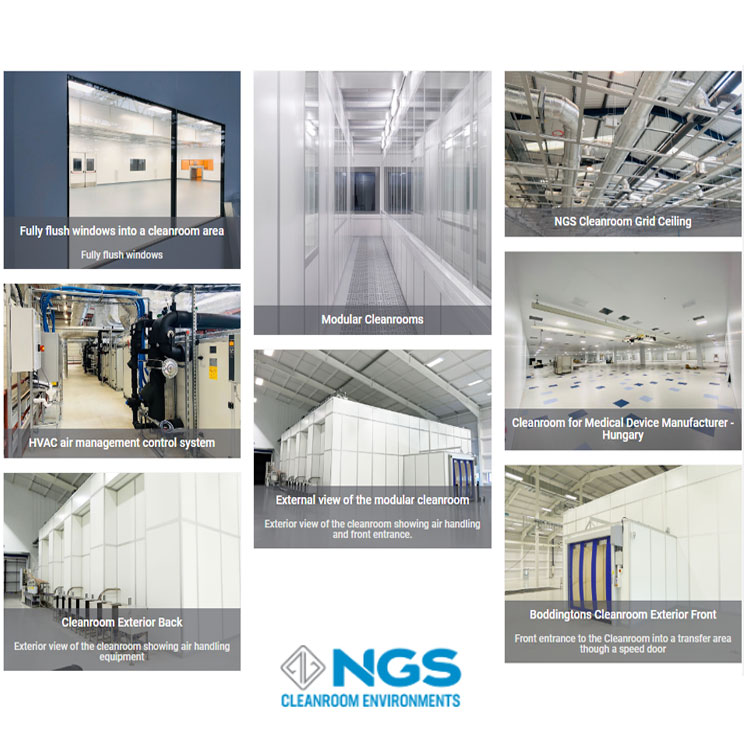 NGS Cleanrooms Gallery - NGS Cleanroom Environments
